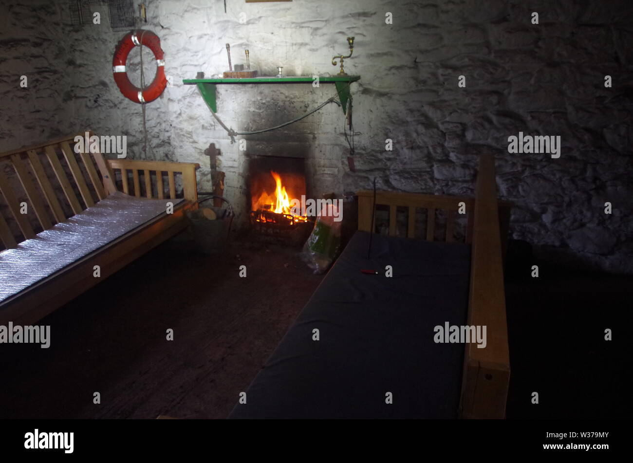 Mark Cottage bothy (also known as Mark Ferry). Ardgartan peninsula ...