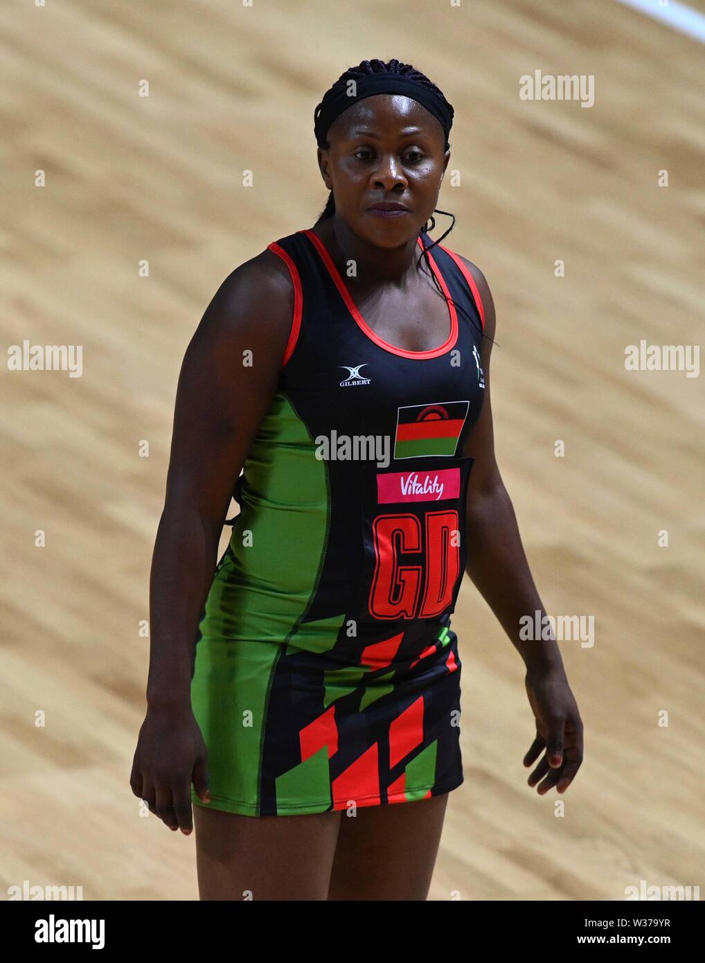 Liverpool, UK. 13 July 2019. Caroline Mtukule (Malawi) during the ...