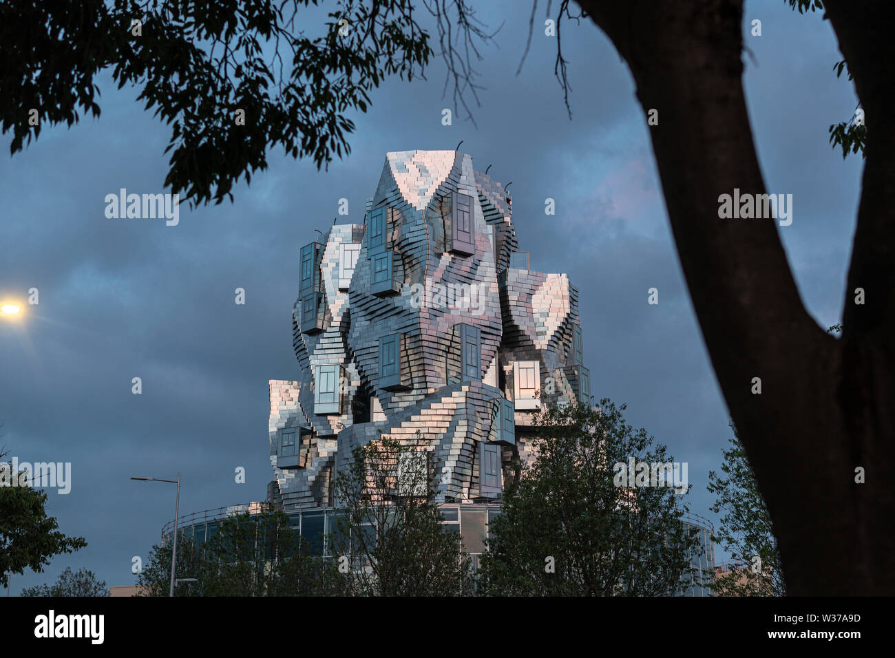 06 July 2019, France (France), Arles: The LUMA Arles Cultural Center ...