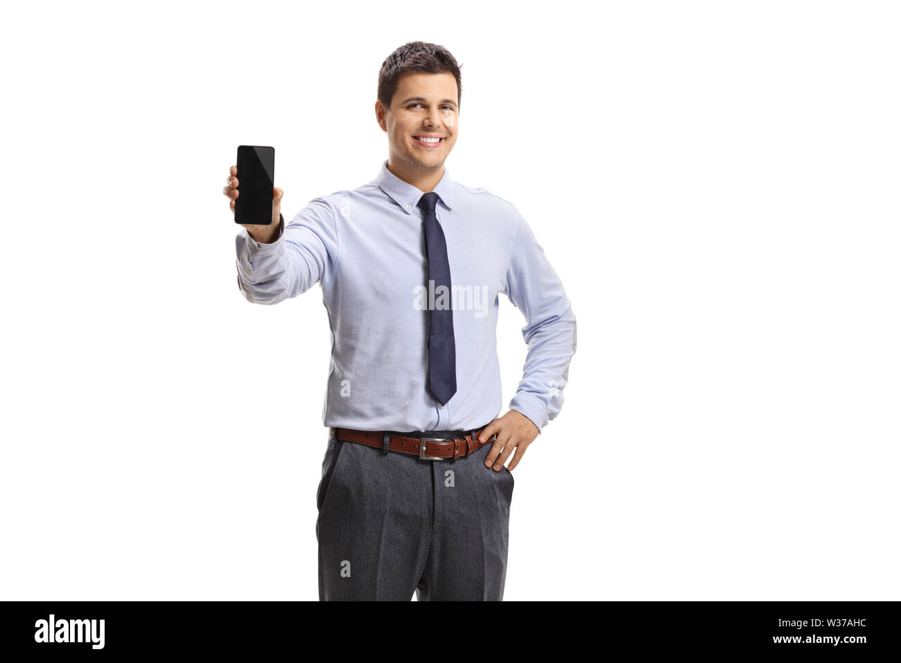 Man holding a mobile phone hi-res stock photography and images - Alamy