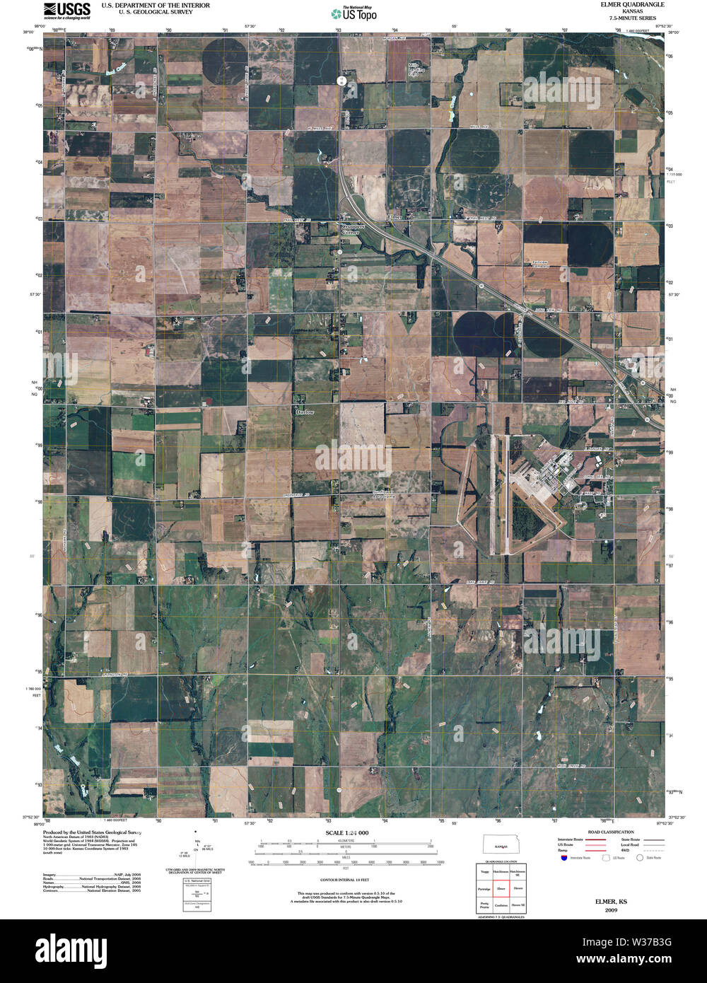Map of elmer hi-res stock photography and images - Alamy