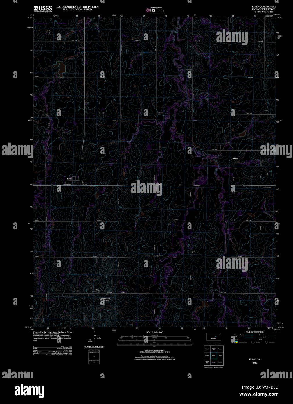 Map of elmo hi-res stock photography and images - Alamy