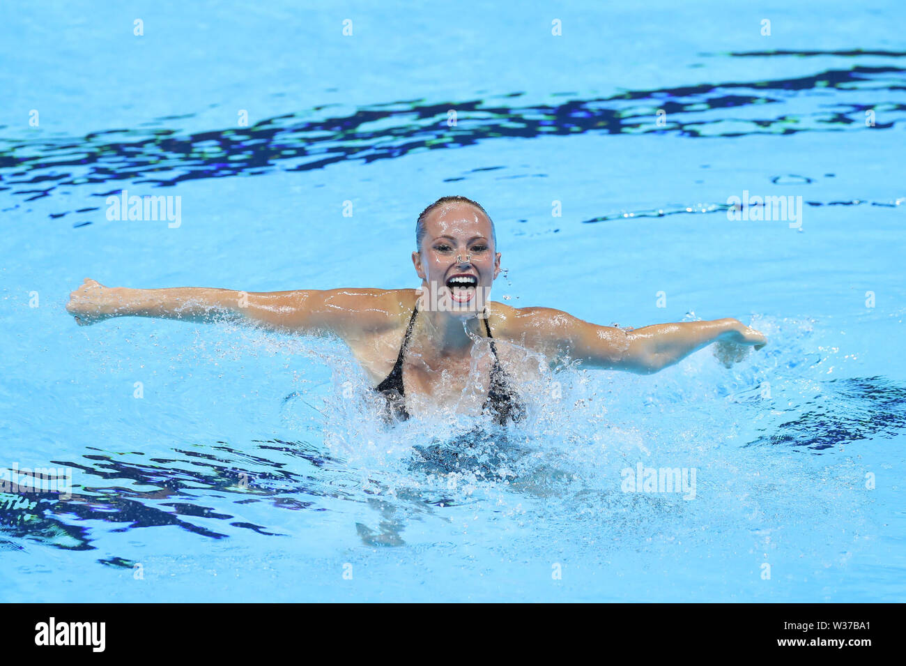 Gwangju, South Korea. 13th July, 2019. Jacqueline Simoneau of Canada ...