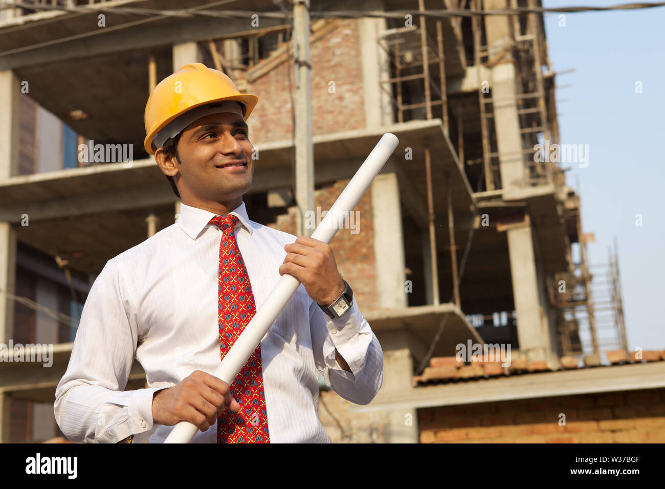 Indian civil engineer hi-res stock photography and images - Alamy
