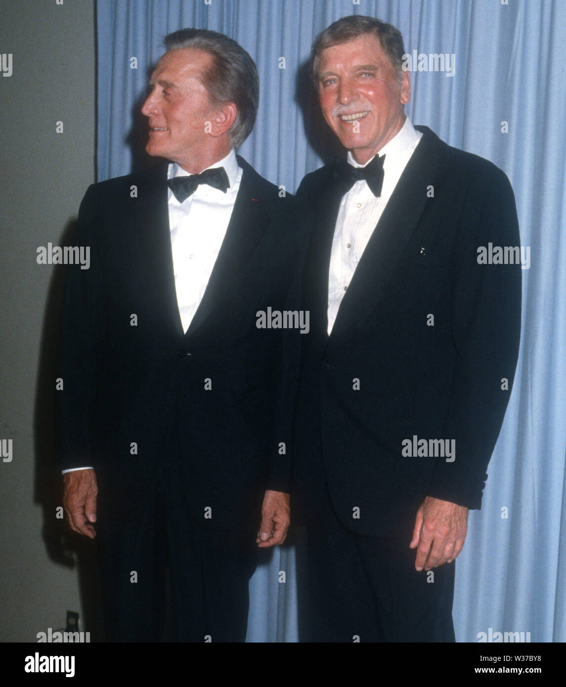 Kirk Douglas Burt Lancaster 1980s Photo By John Barrett ...