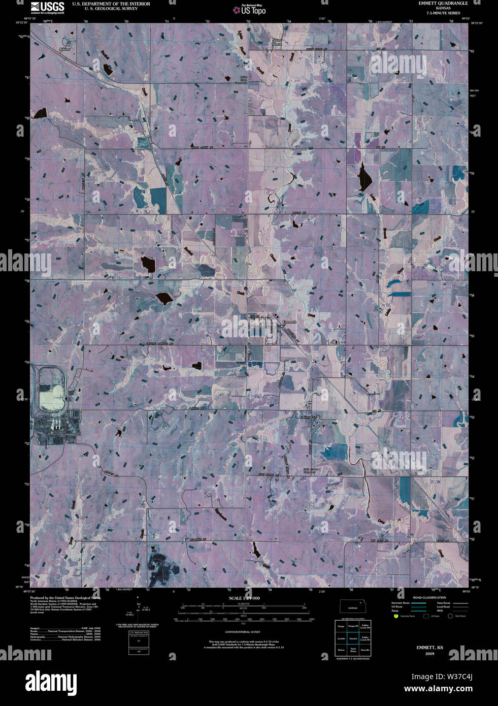 Emmett map hi-res stock photography and images - Alamy