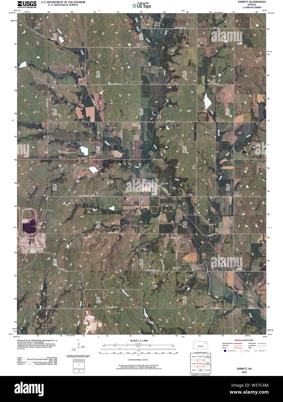 Emmett map Cut Out Stock Images & Pictures - Alamy