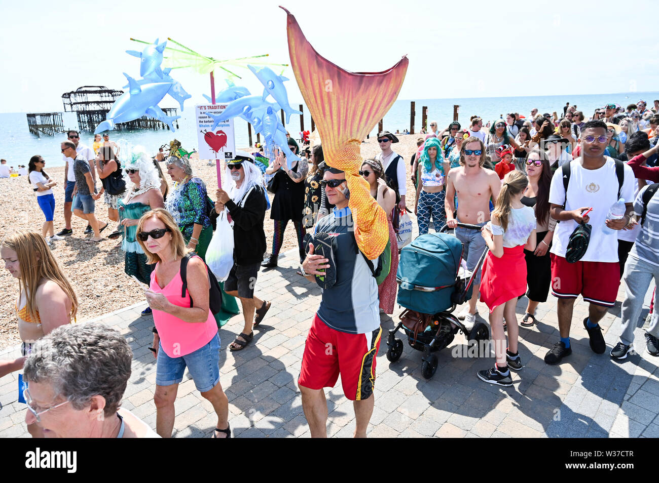 Coney island mermaid hi-res stock photography and images - Alamy