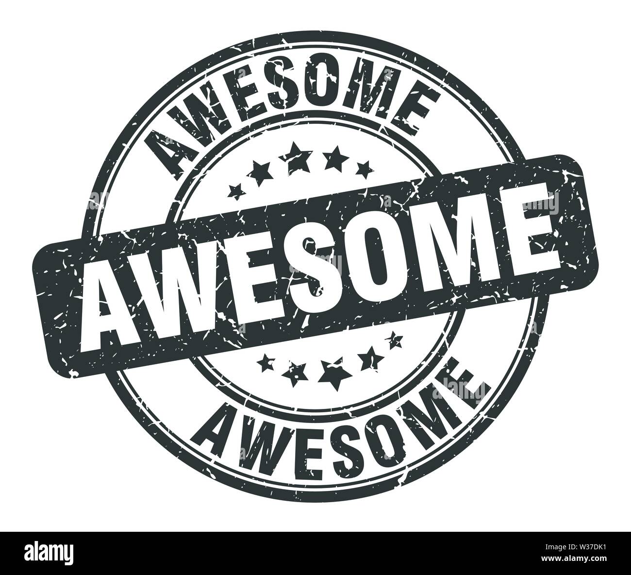 Awesome stamp Black and White Stock Photos & Images - Alamy