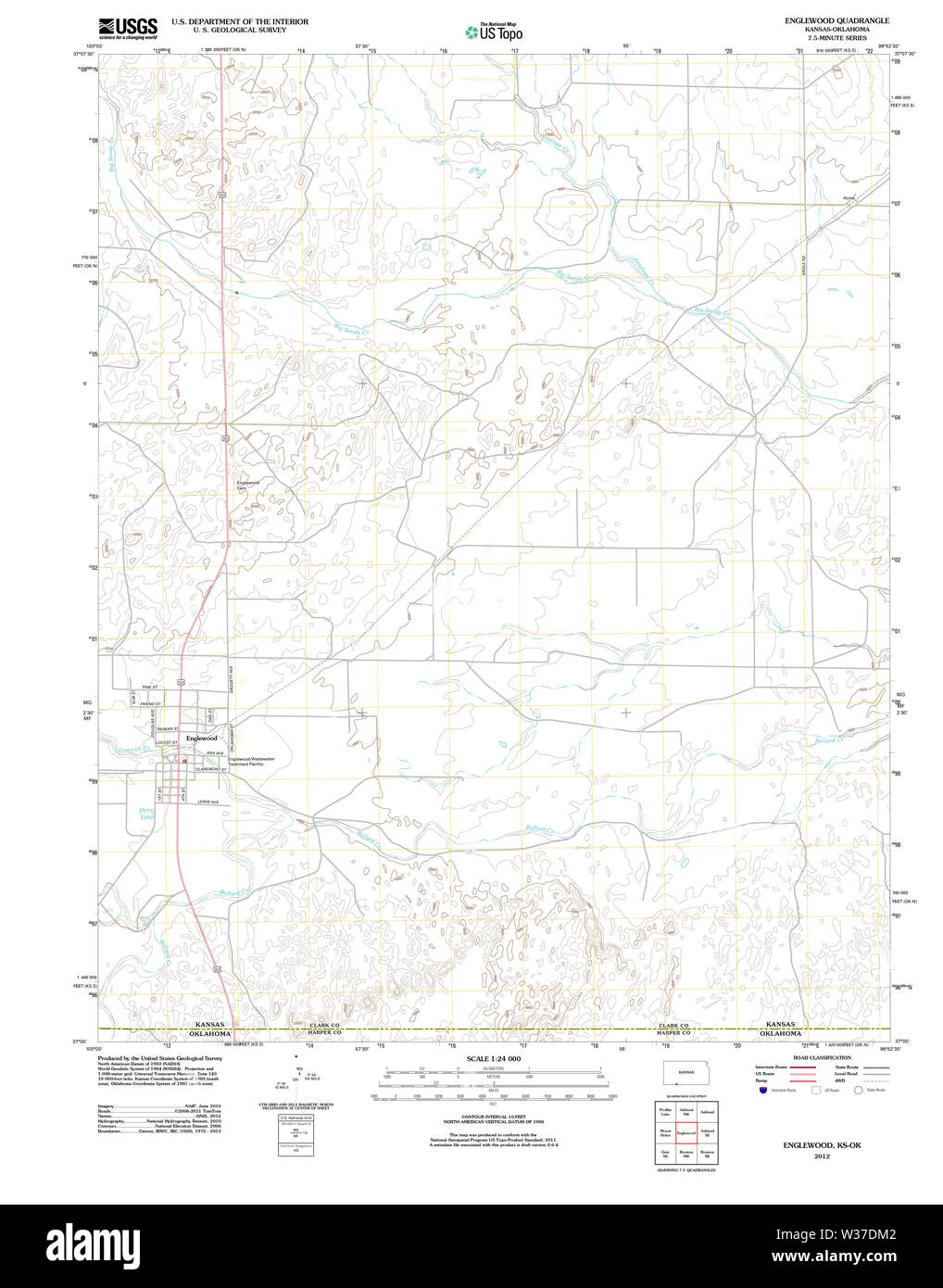 Englewood map Cut Out Stock Images & Pictures - Alamy