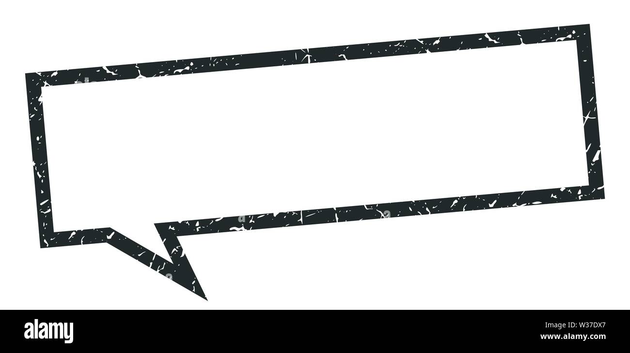 blank sign. blank square speech bubble. blank Stock Vector Image & Art ...