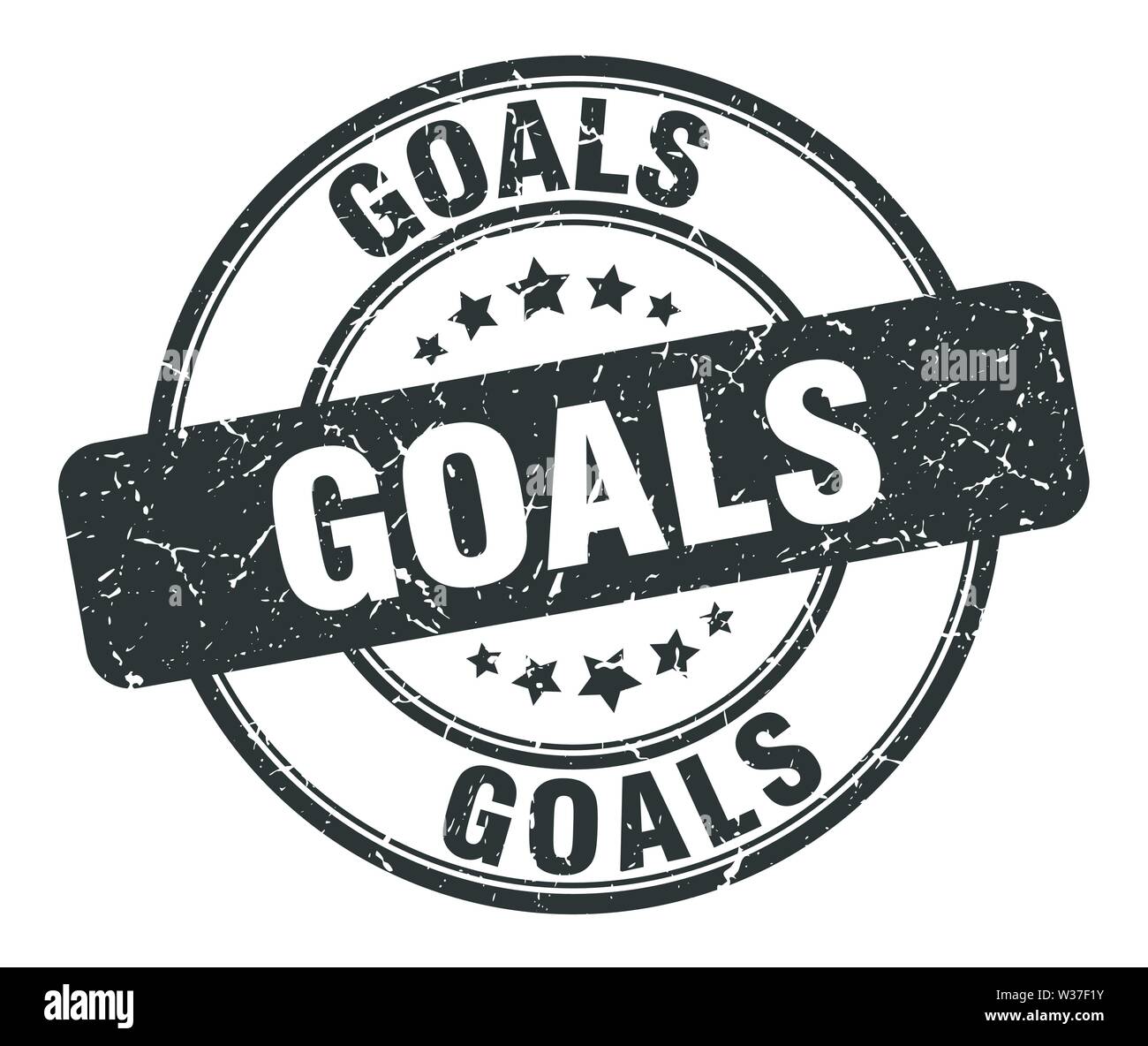 Goals stamp Stock Vector Images - Alamy