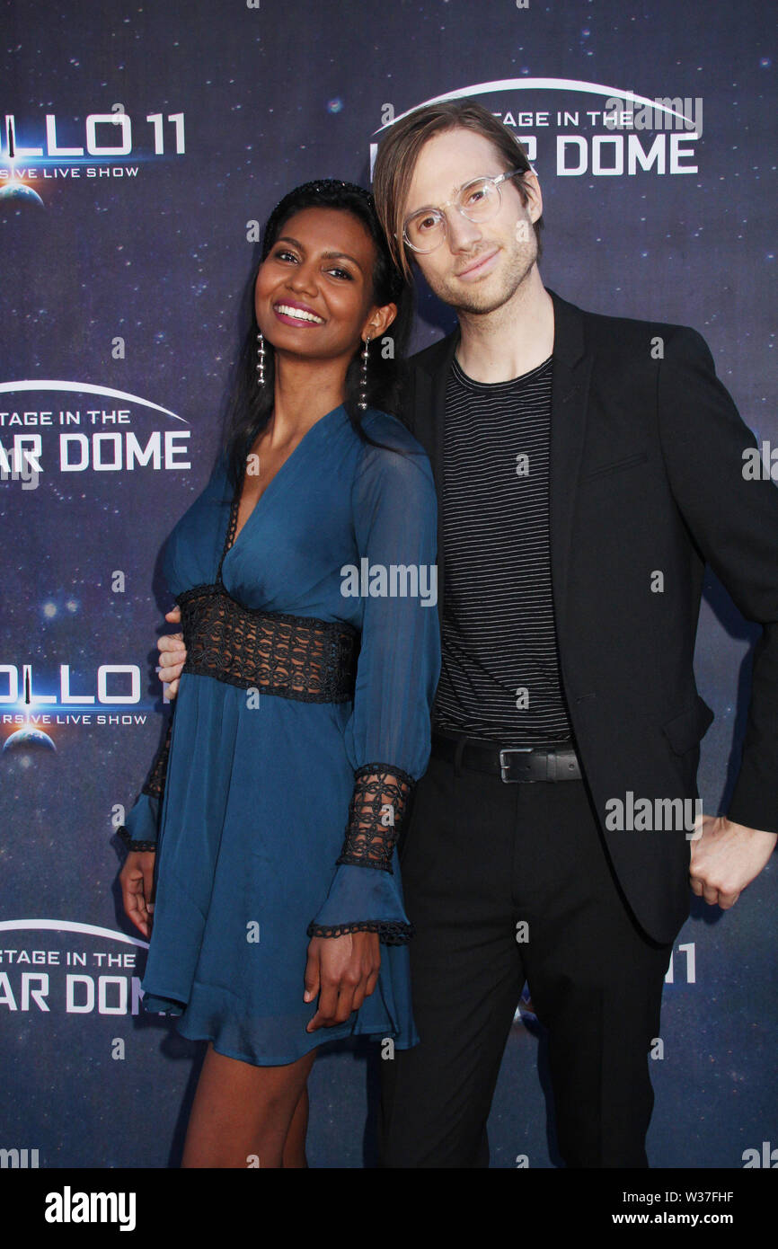 Tiffany Borland, A.J. Jackson 07/10/2019 "Apollo 11: The Immersive Live ...