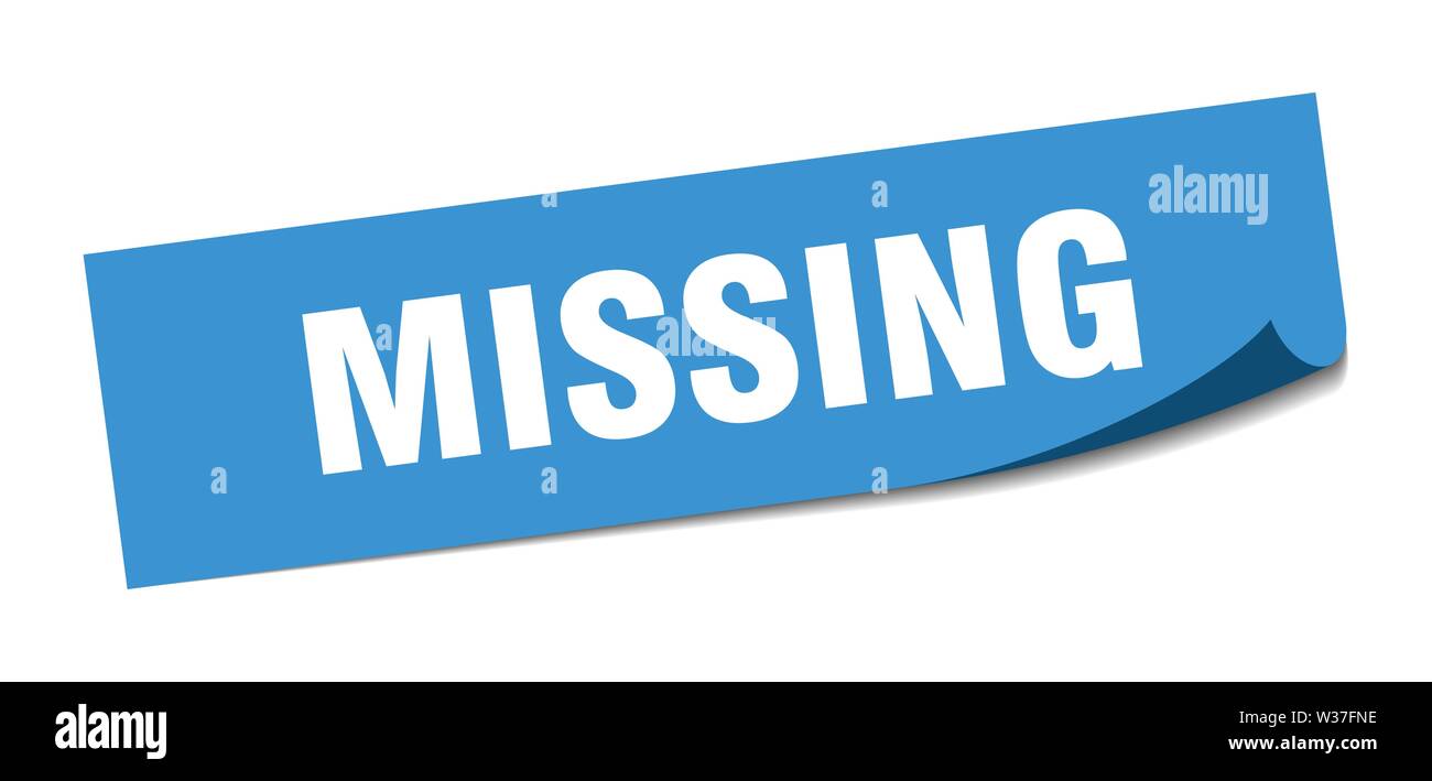 Missing flyer Stock Vector Images - Alamy