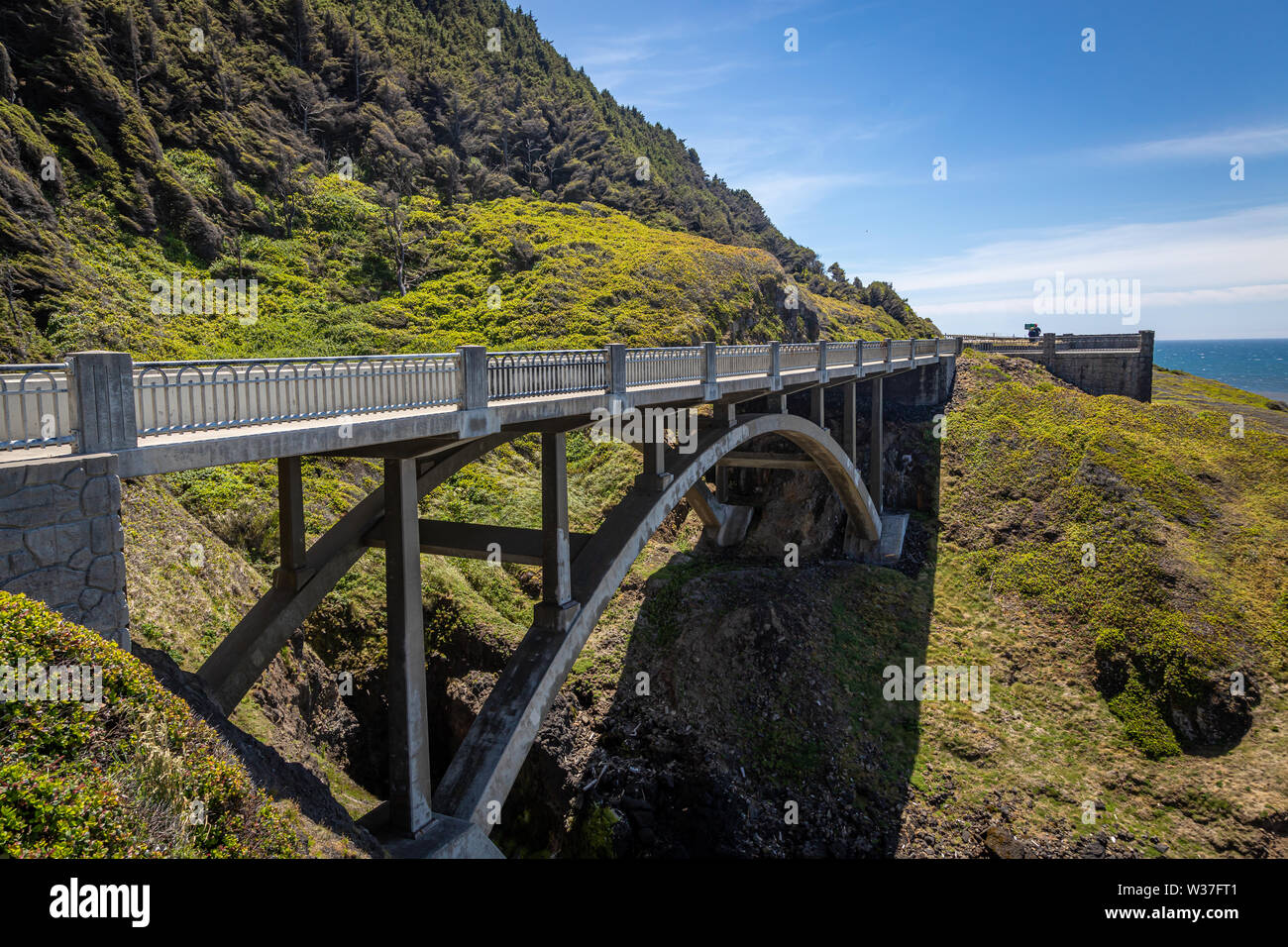 Cook's Chasm Bridge Stock Photo - Alamy