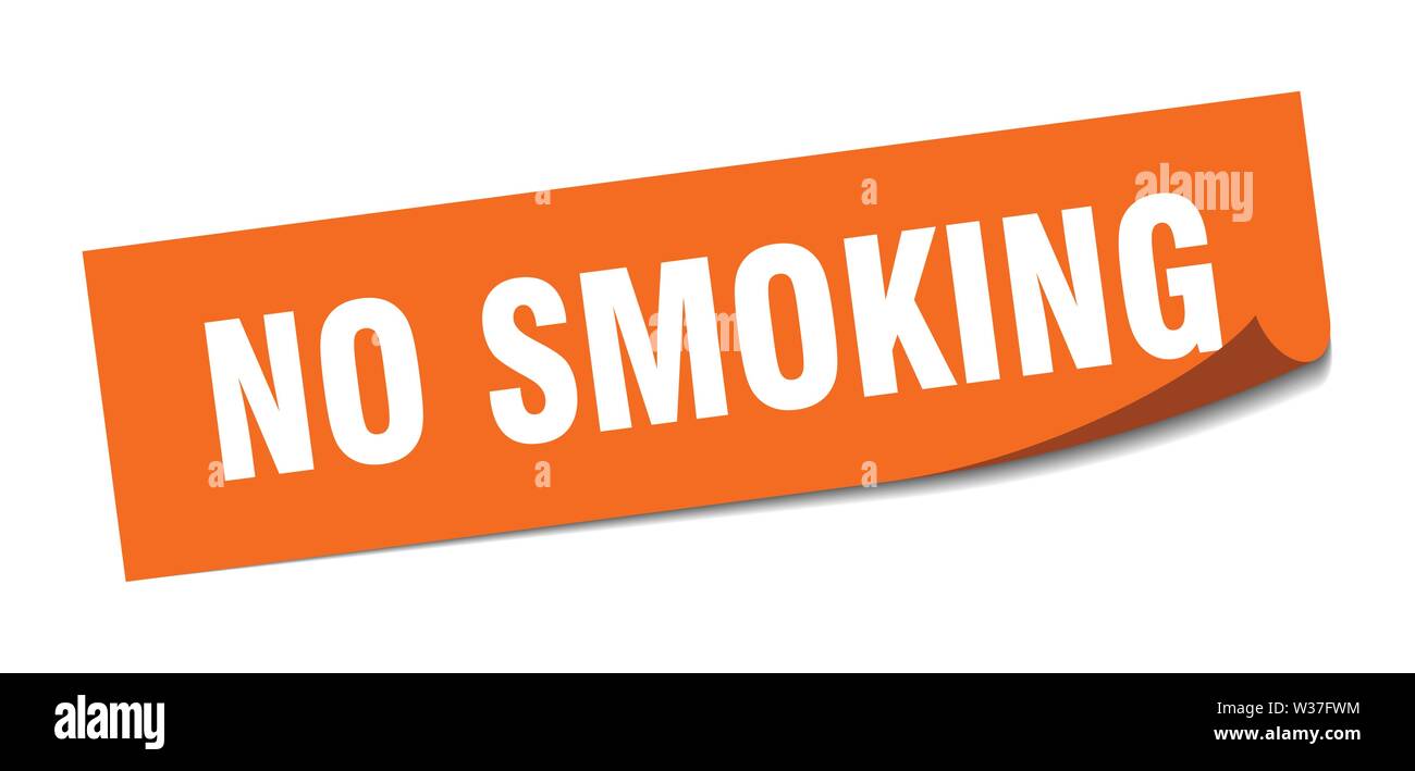 no smoking sticker. no smoking square isolated sign. no smoking Stock ...