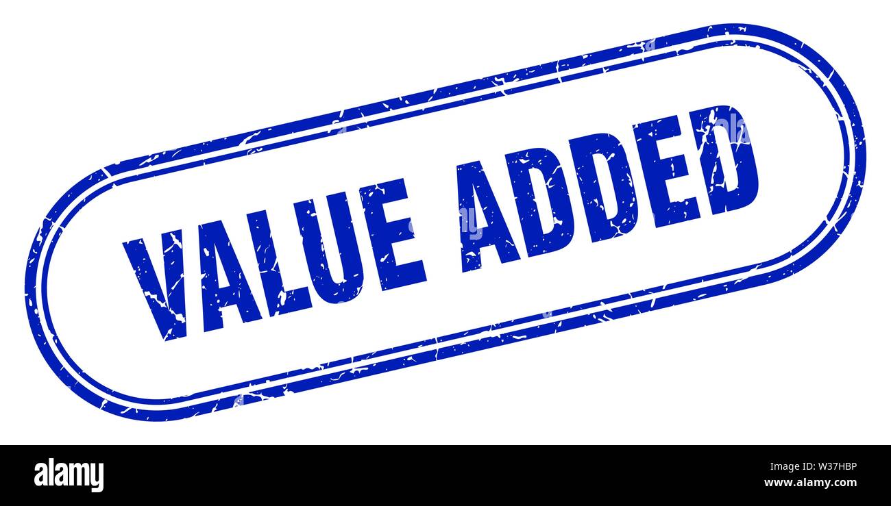 value added stamp. value added square grunge sign. value added Stock ...