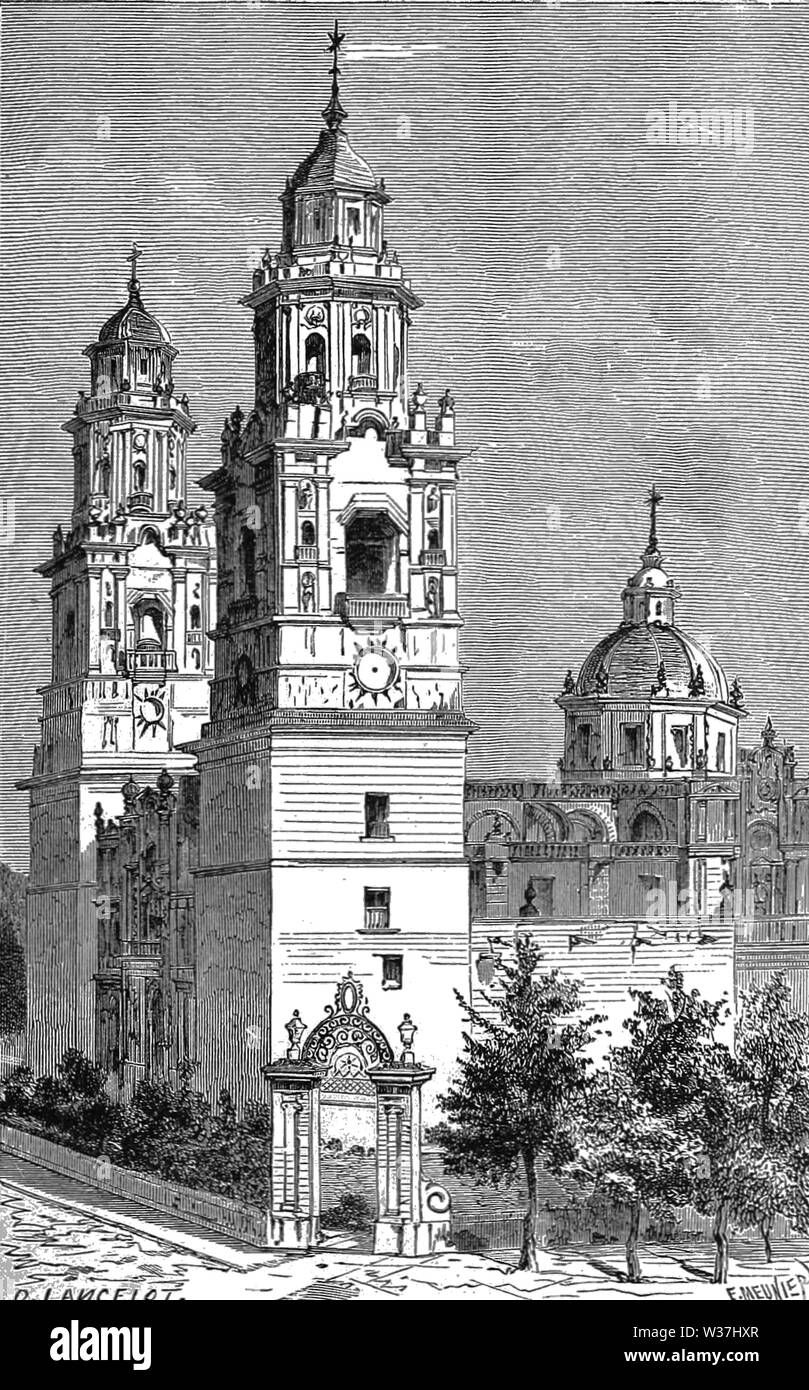 Cathedral facade art Black and White Stock Photos & Images - Alamy