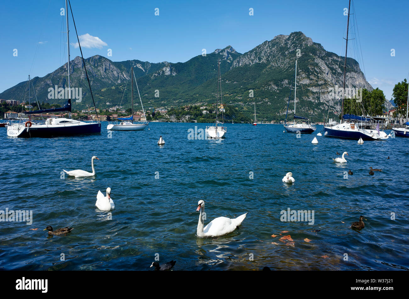 Lecco lies at the end of the south-eastern branch of Lake Como (the ...