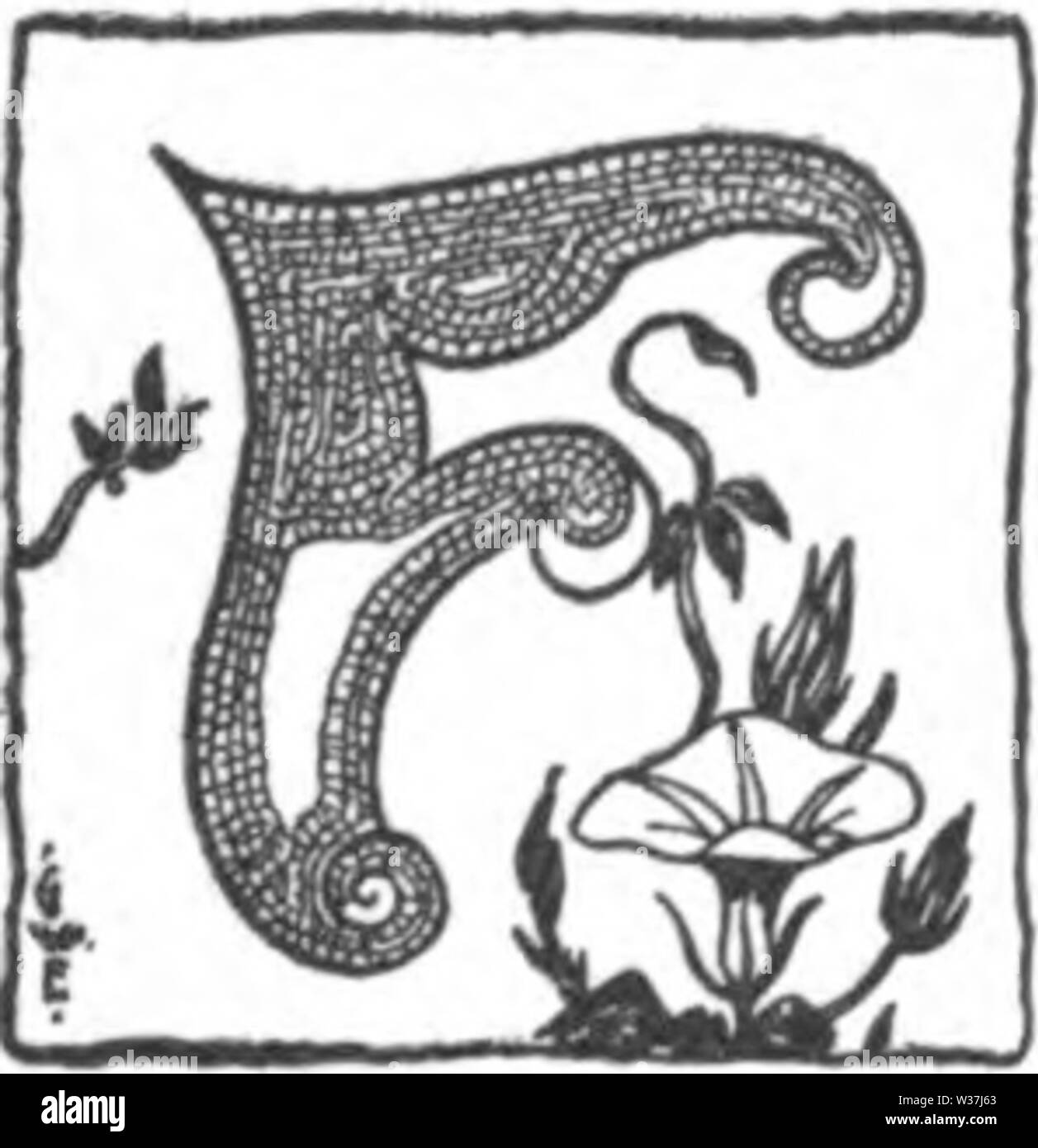 Initial f Black and White Stock Photos & Images - Alamy