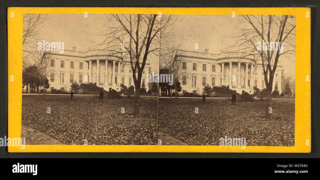 The President's House, South Front, by E & HT Anthony (Firm) 2 Stock ...