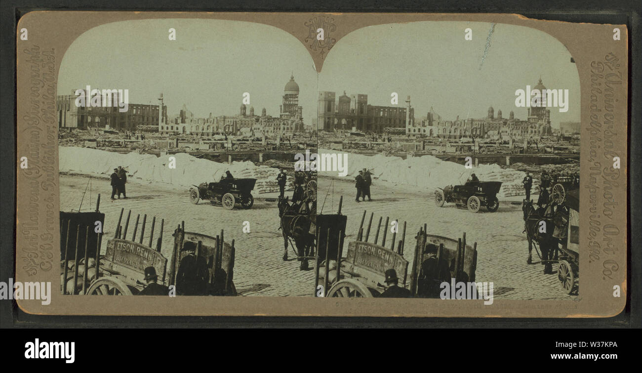 The San Francisco earthquake, April 18, 1906, from Robert N Dennis ...