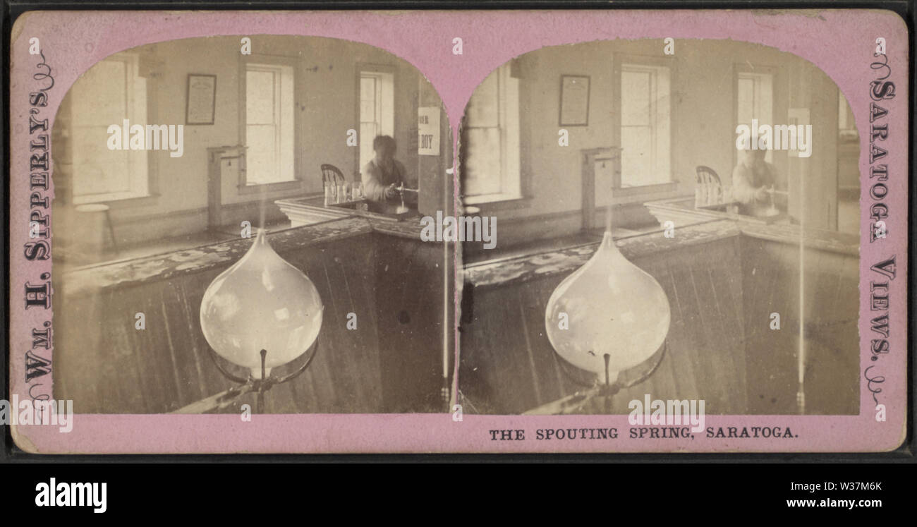 Saratoga mineral springs hi-res stock photography and images - Alamy