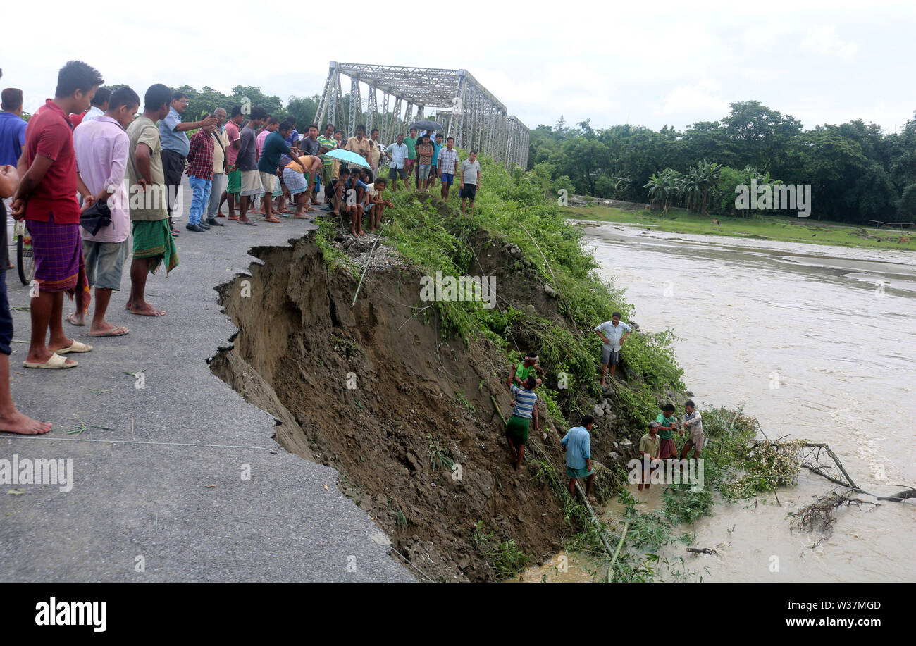 Assam, India. 13th July, 2019. (190713) -- ASSAM, July 13, 2019 (Xinhua ...