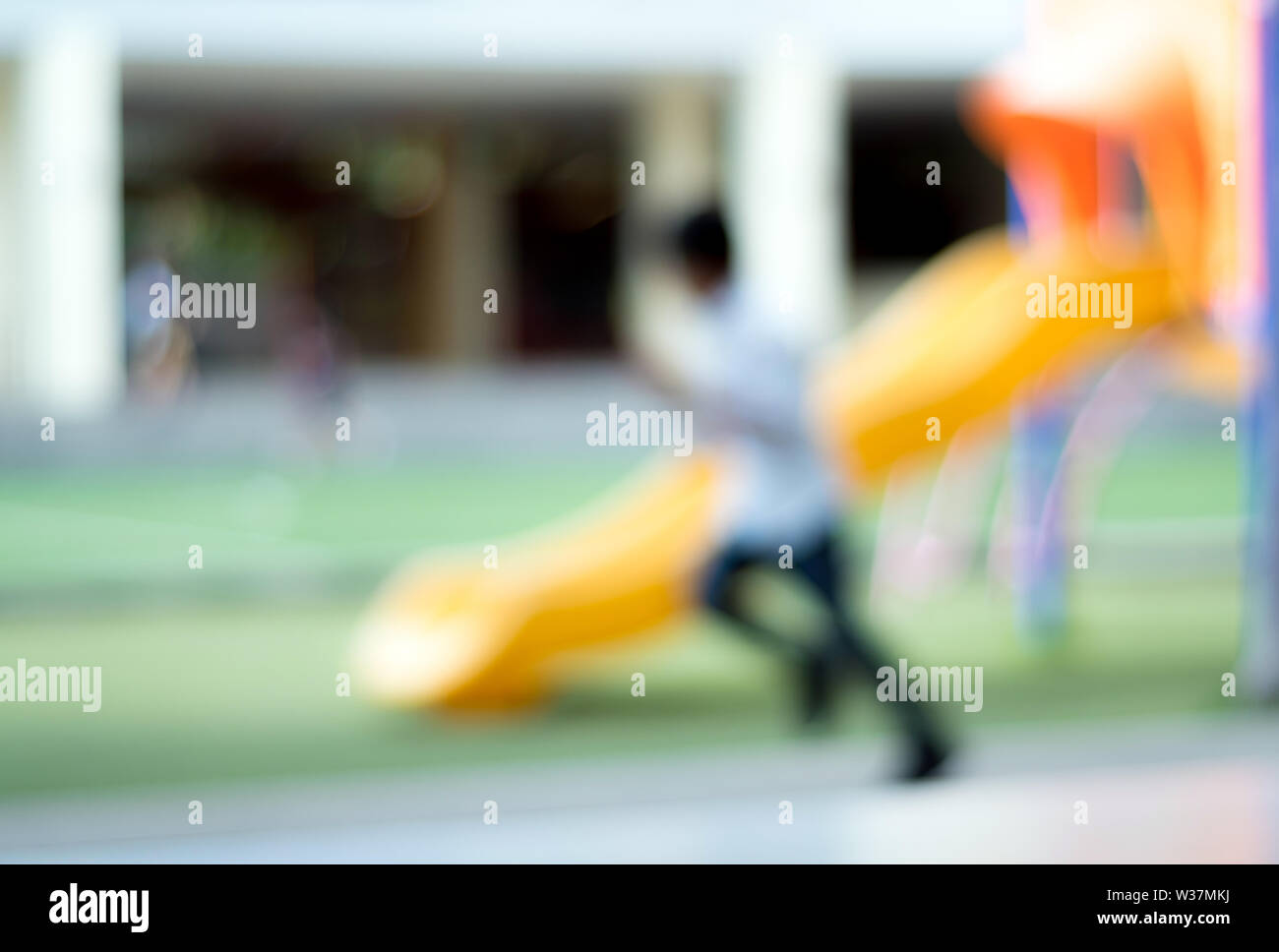 School children blurred movement hi-res stock photography and images ...