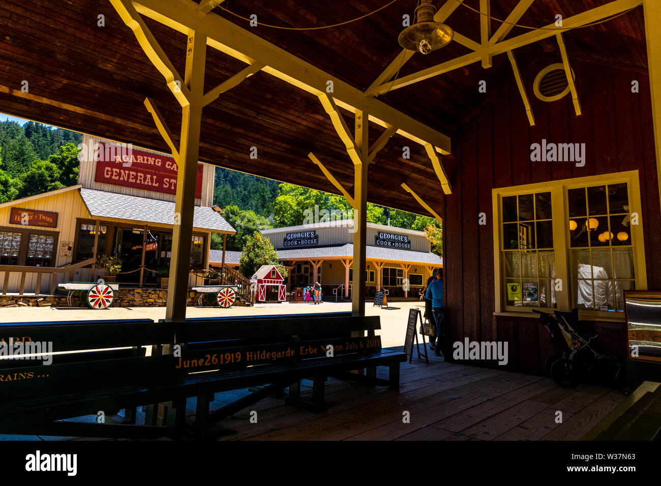 Roaring Camp Railroad High Resolution Stock Photography and Images - Alamy