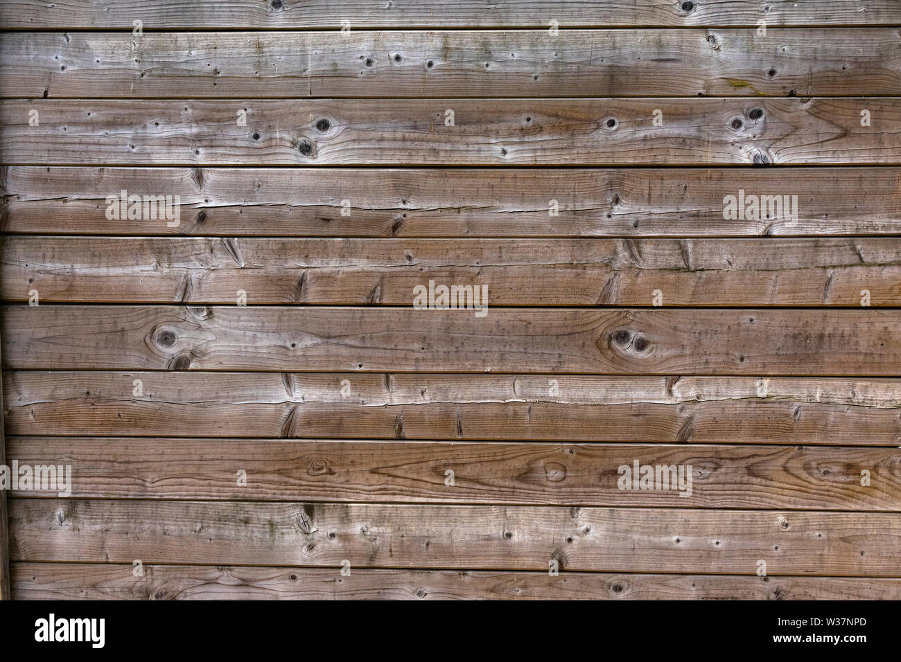 wooden weathered boards horizontally, beautiful structure Stock Photo ...