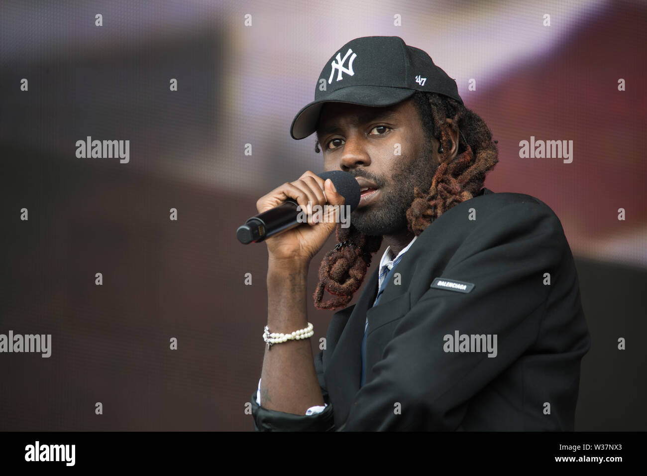 London, UK. 13th July, 2019. Devonte Hynes better known as Blood Orange ...