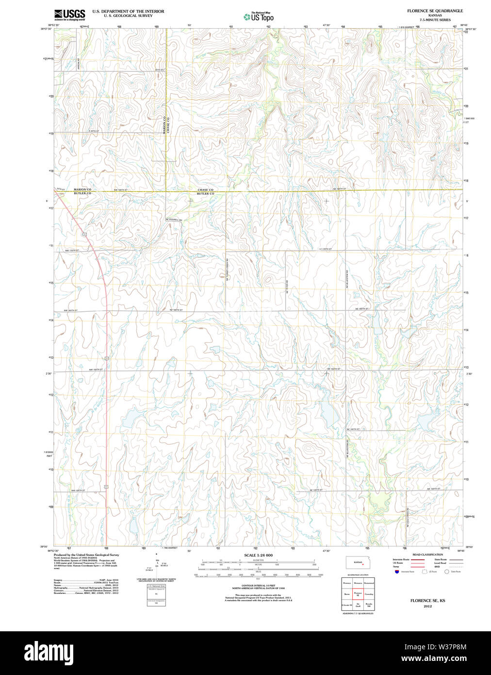 Florence maps Cut Out Stock Images & Pictures - Alamy