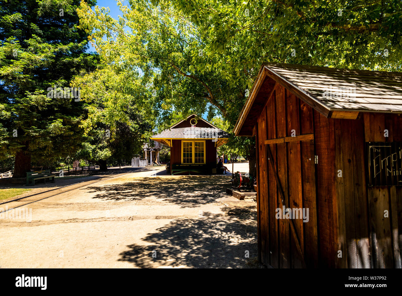 Roaring camp railroad hi-res stock photography and images - Alamy
