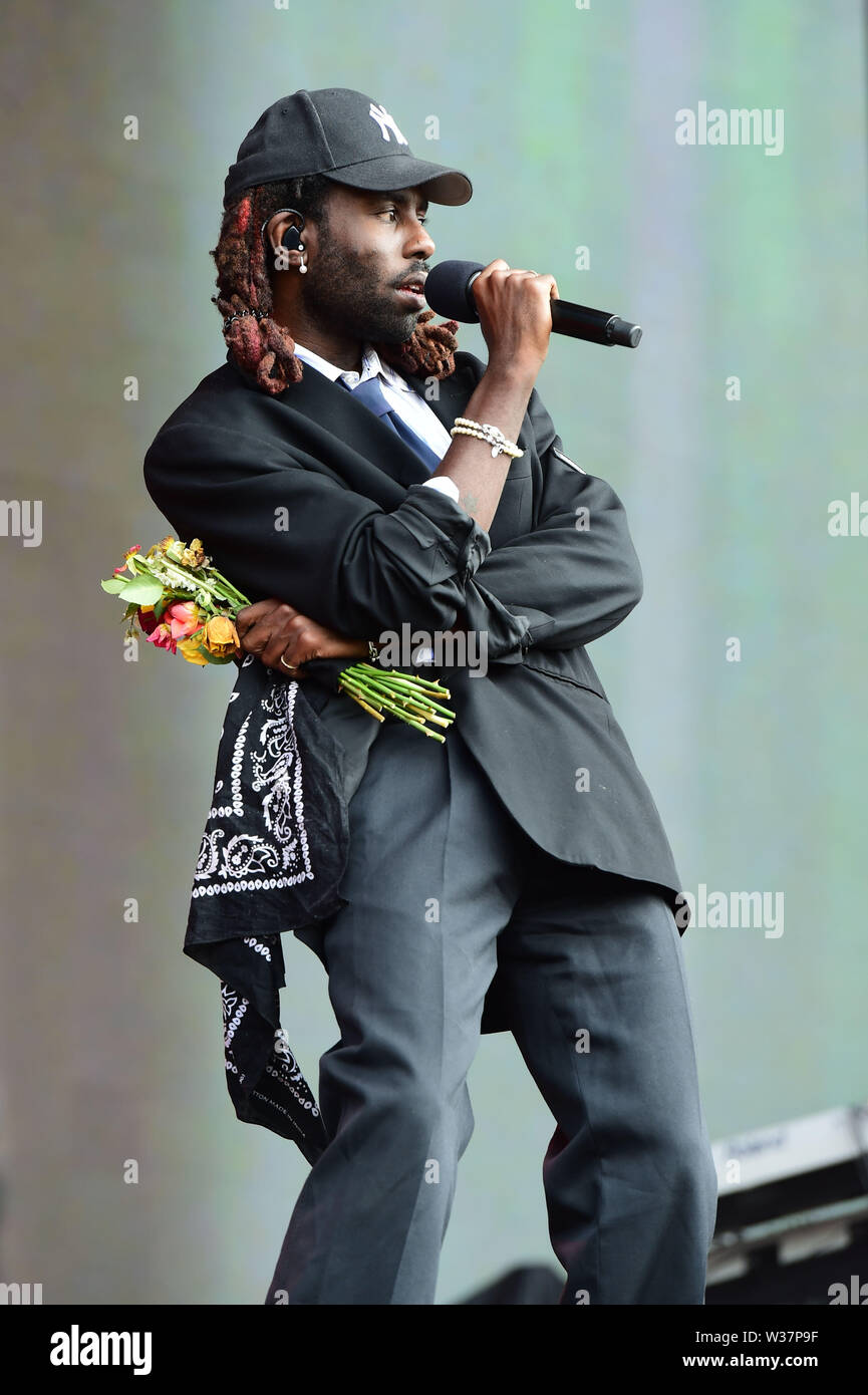 Dev Hynes of Blood Orange performs during the British Summer Time ...