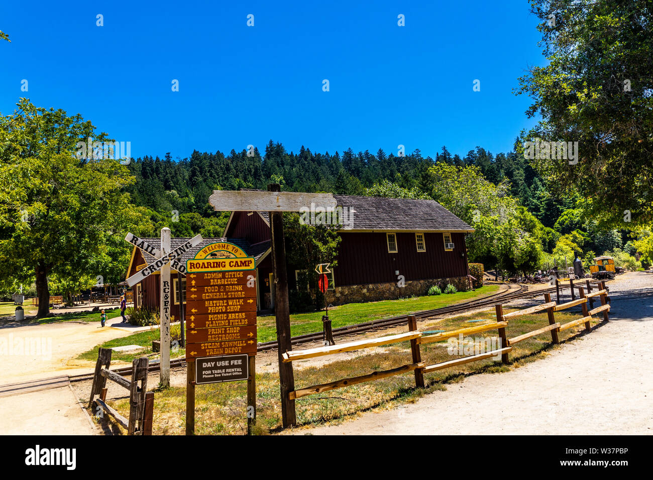 Roaring camp railroad hi-res stock photography and images - Alamy