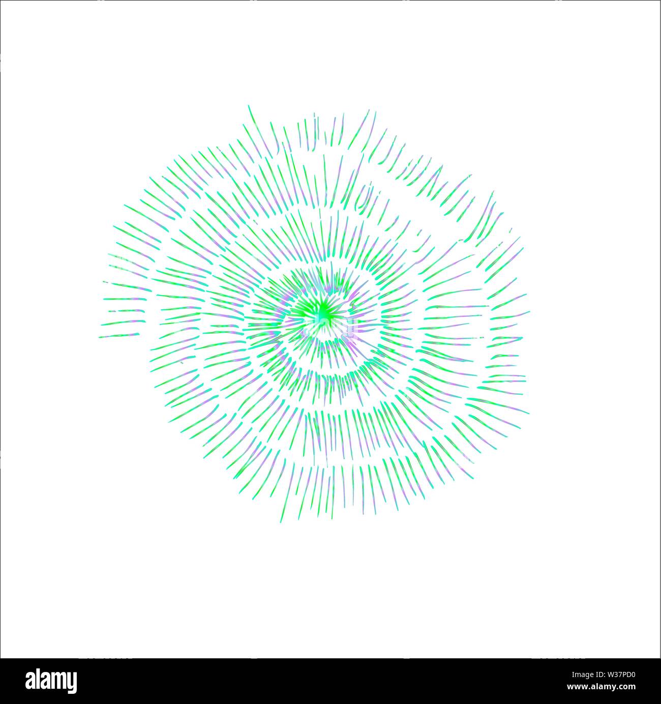 Gradient illustration of a petrified snail shell Stock Vector Image ...