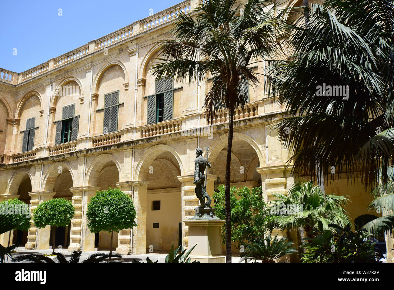 Grand Master's Palace, Valletta, Malta, Europe Stock Photo - Alamy