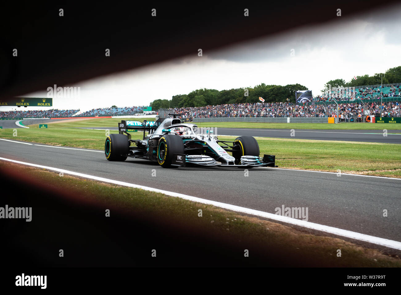 2019 lewis hamilton silverstone hi-res stock photography and images - Alamy