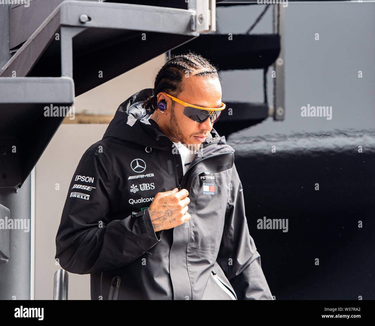 2019 lewis hamilton silverstone hi-res stock photography and images - Alamy