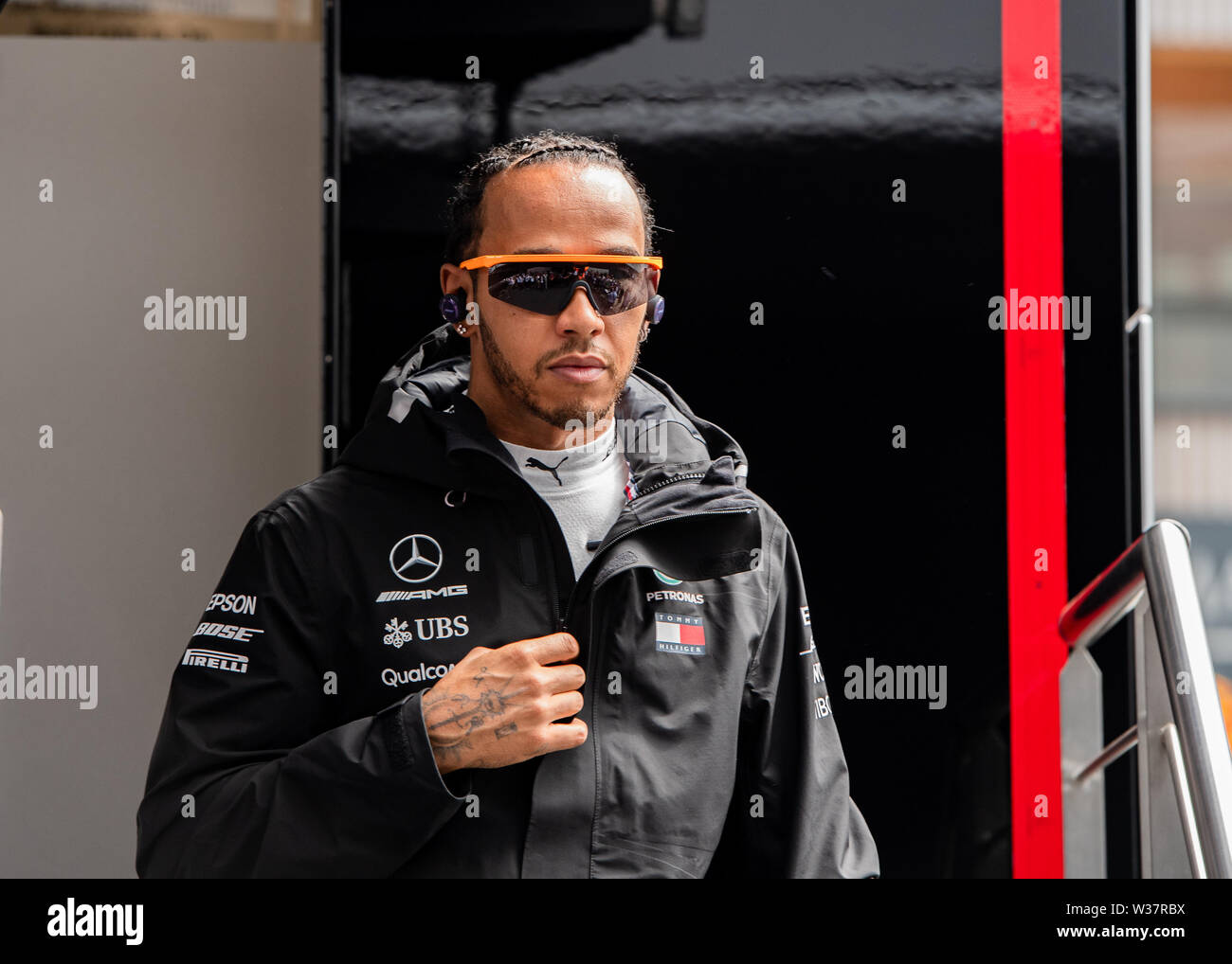 2019 lewis hamilton silverstone hi-res stock photography and images - Alamy