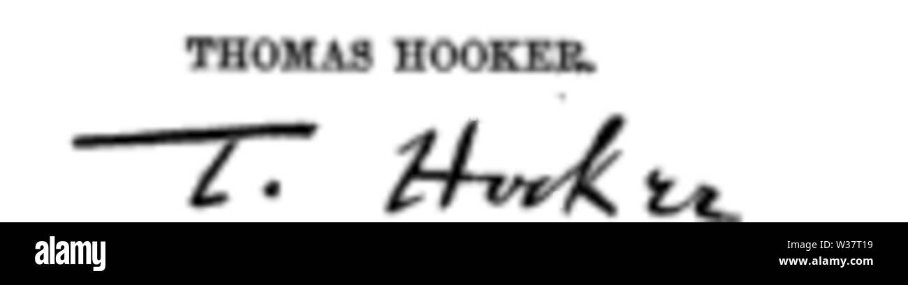 Thomas hooker hi-res stock photography and images - Alamy