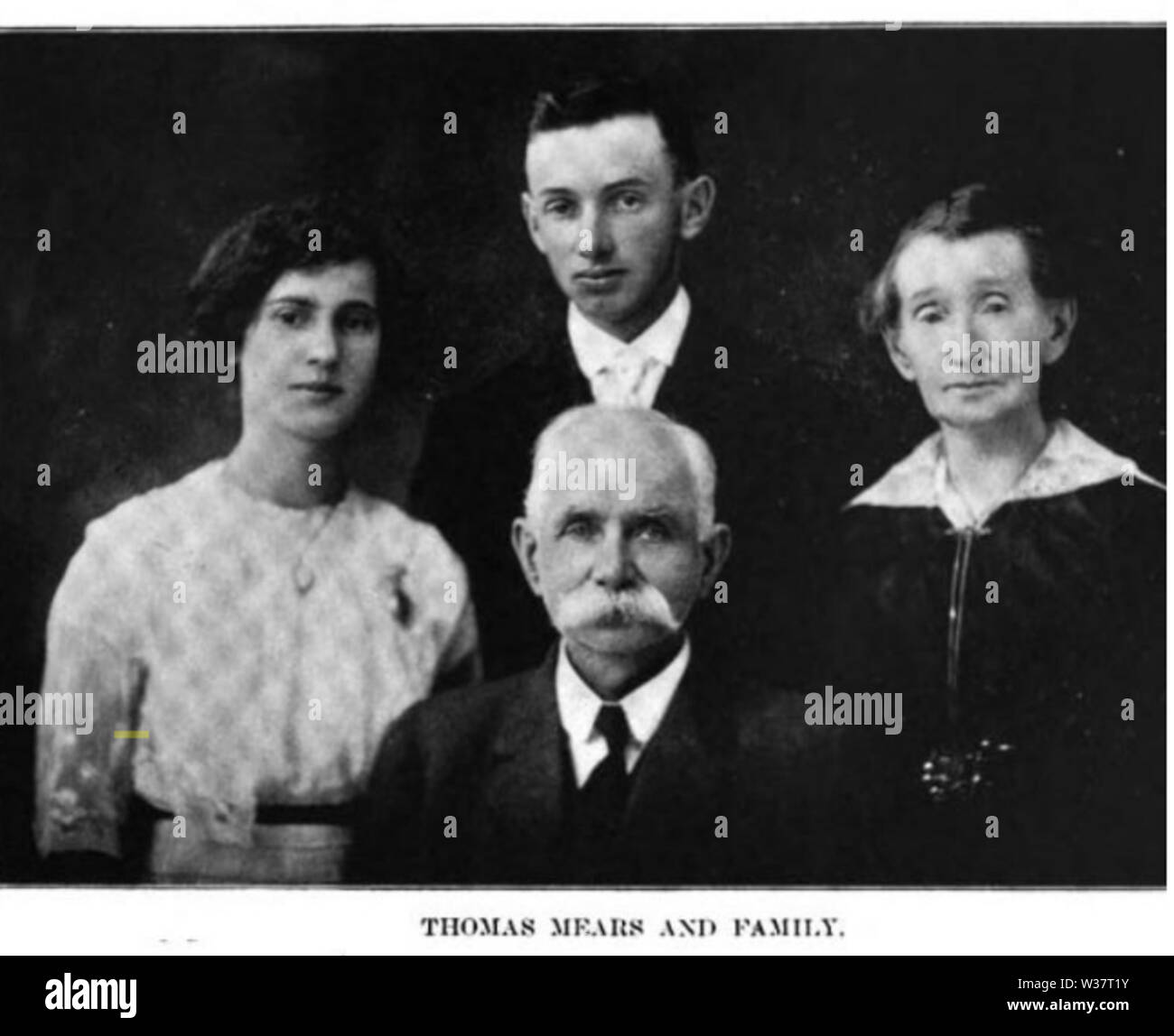 Thomas Mears and Family Stock Photo - Alamy