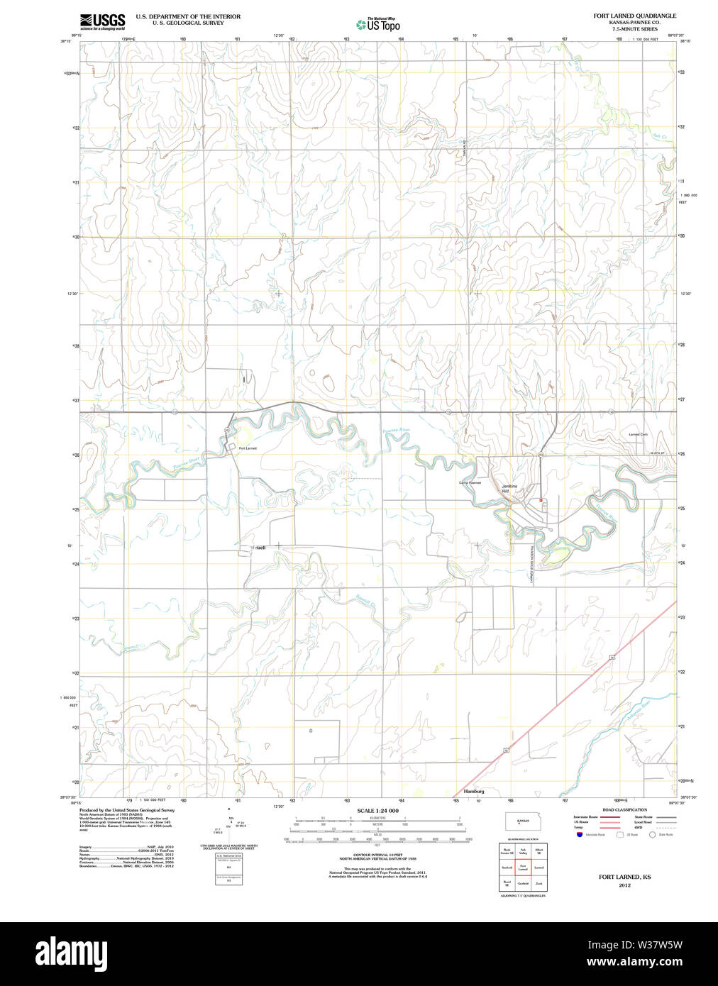 Fort larned Cut Out Stock Images & Pictures - Alamy