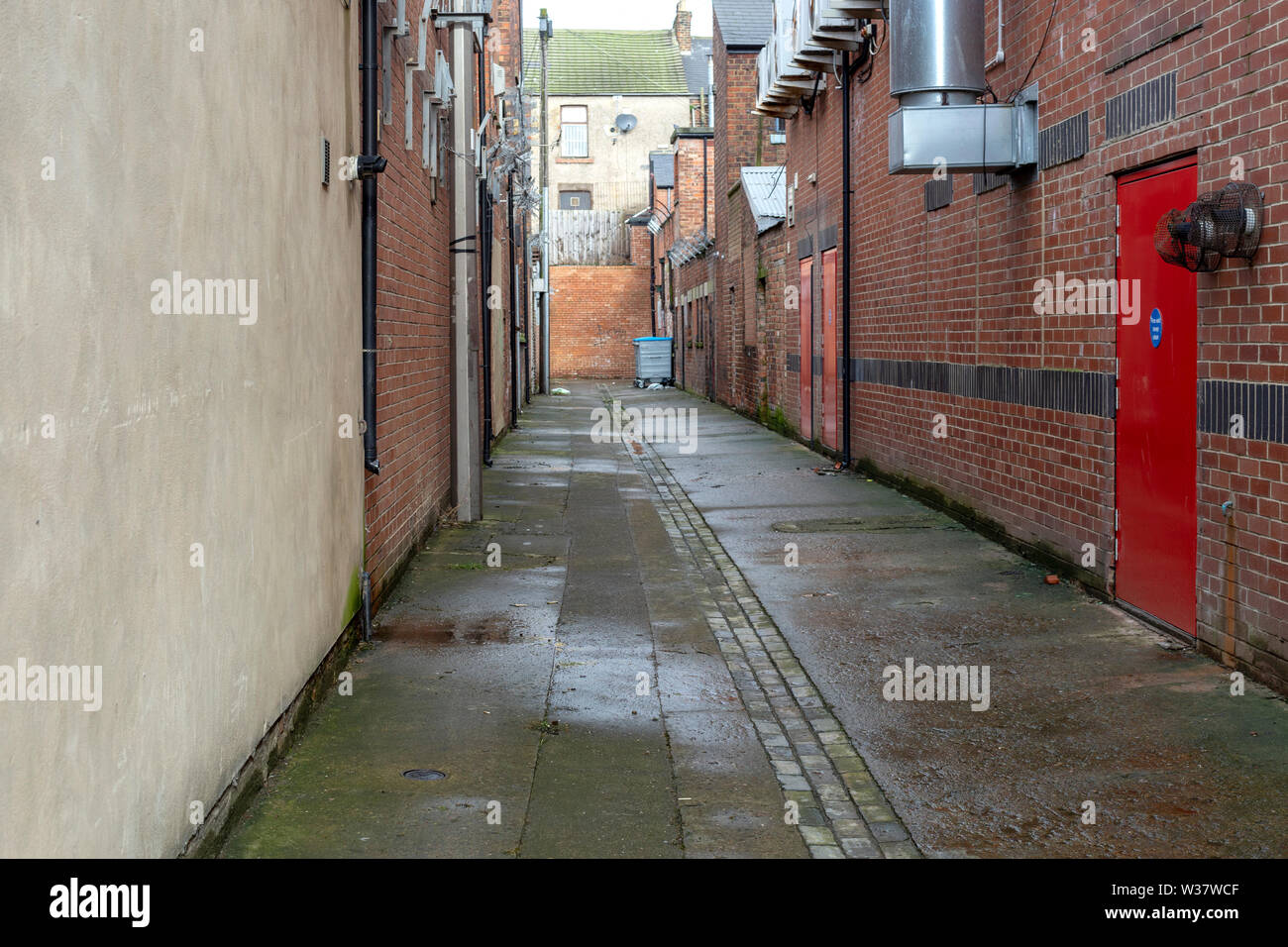 Street life, Hartlepool. UK Stock Photo - Alamy