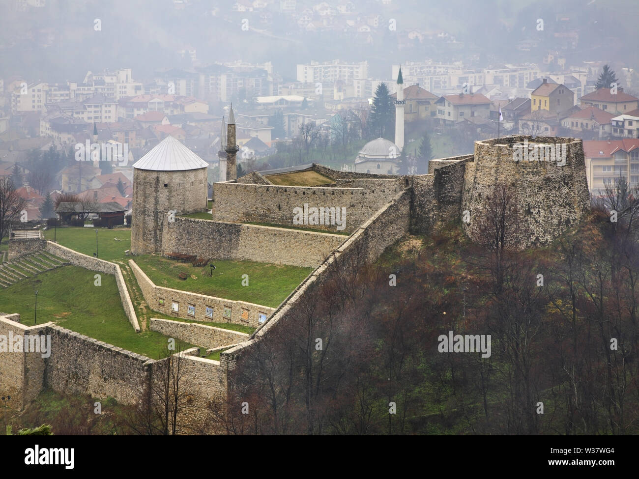 Travnik fortress hi-res stock photography and images - Alamy