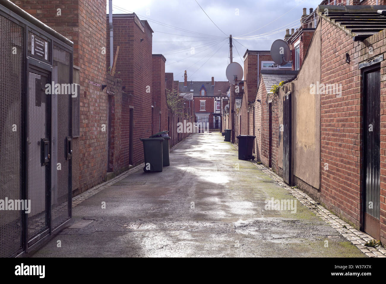 Street life, Hartlepool. UK Stock Photo - Alamy