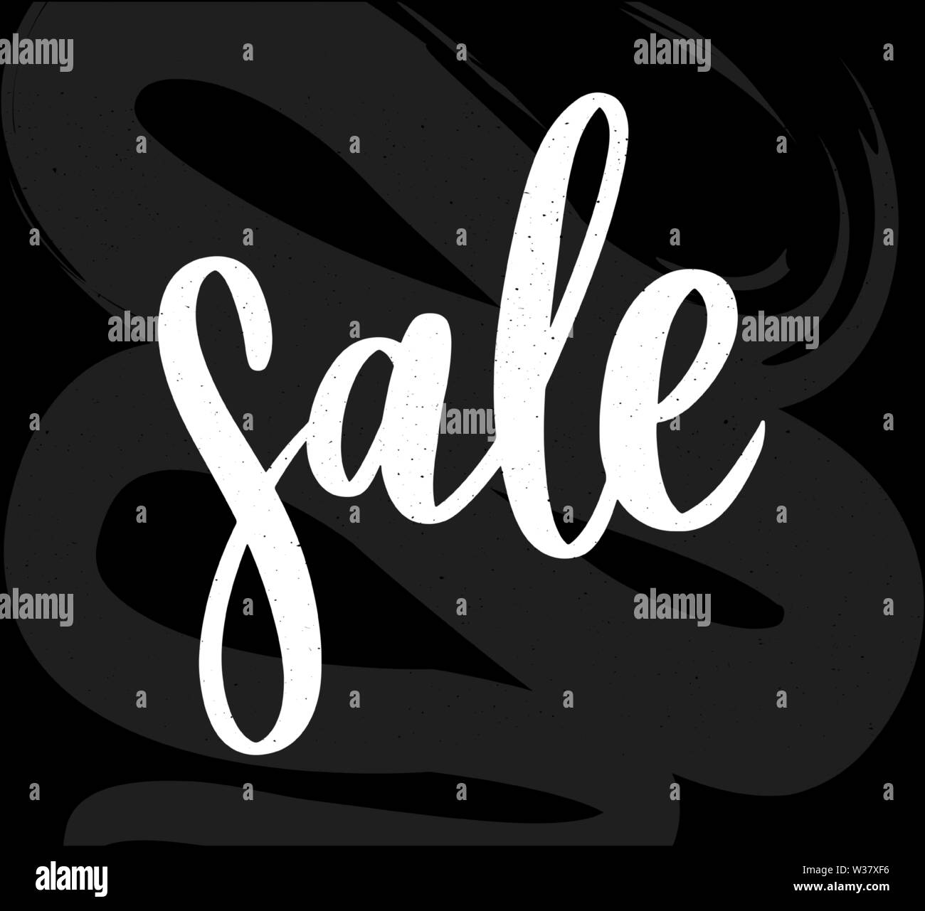 Black letters: SALE, Hand sketched Sale lettering typography. Hand ...