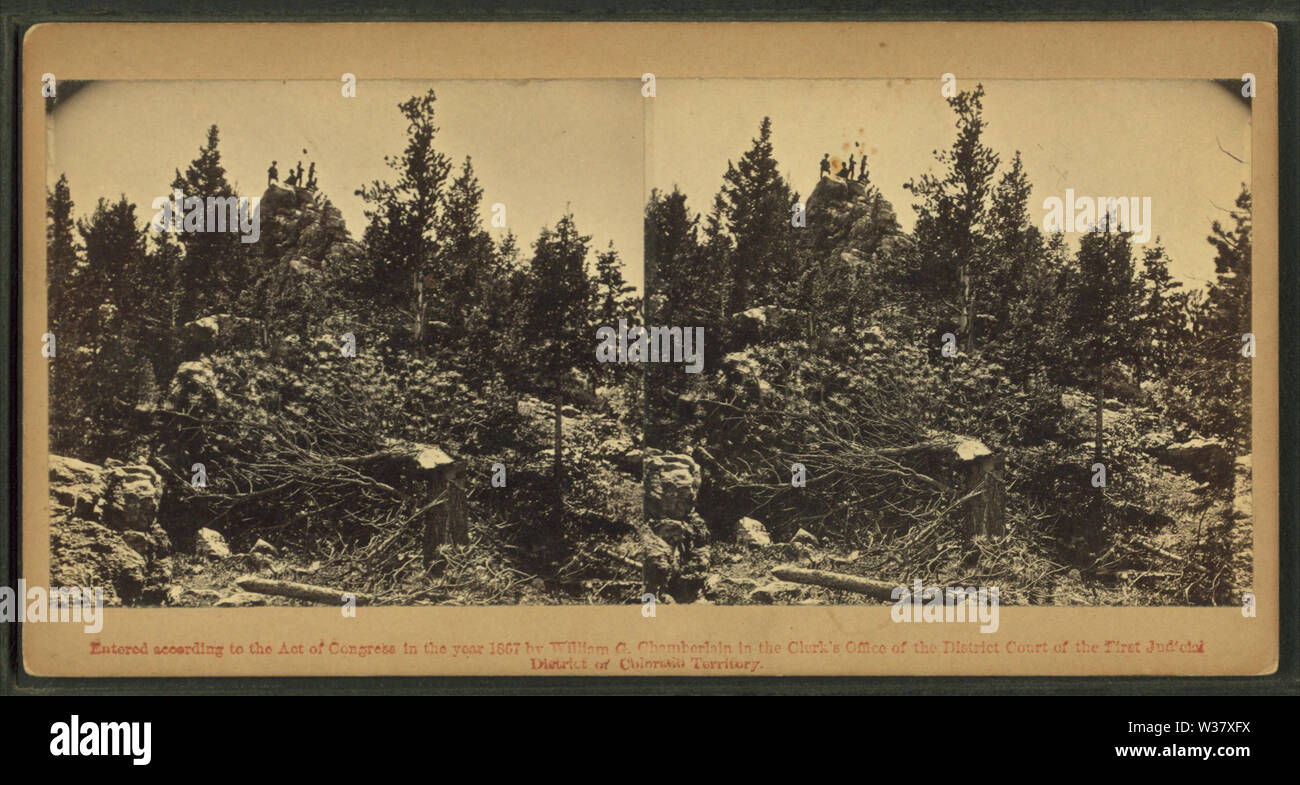 Top of Hoosier Lode, by Chamberlain, W G (William Gunnison Stock Photo ...