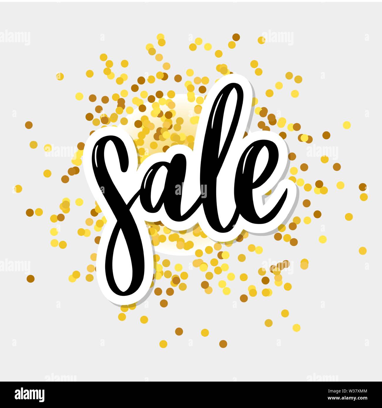 Black letters: SALE, Hand sketched Sale lettering typography. Hand ...